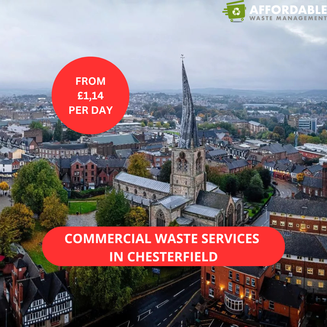 Commercial Waste Services in Chesterfield - Get Lowest Quote